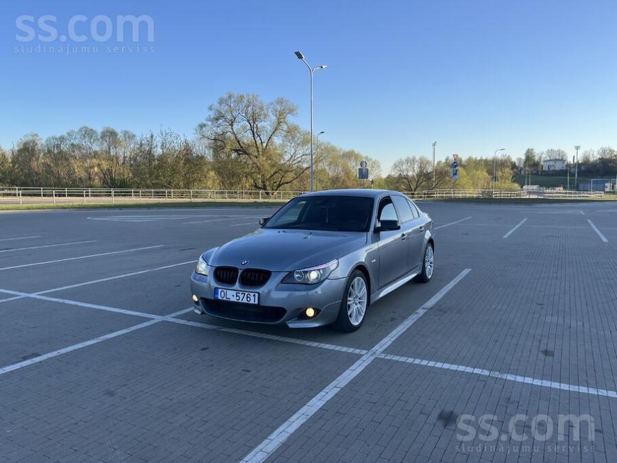 Grey BMW 525 2004 in Rezekne, with an engine capacity of 2.50 L and mileage of 206 thousand km for 4400 €, photo 3 on AUTOMOTO.COM.LV