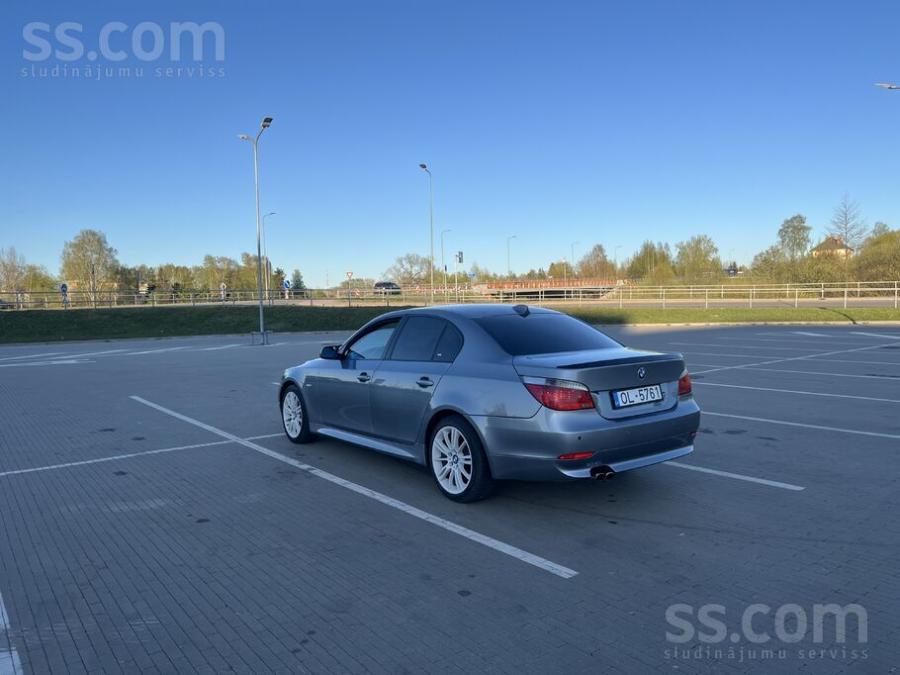 Grey BMW 525 2004 in Rezekne, with an engine capacity of 2.50 L and mileage of 206 thousand km for 4400 €, photo 4 on AUTOMOTO.COM.LV