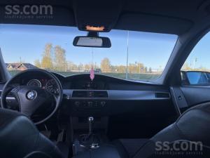 Grey BMW 525 2004 in Rezekne, with an engine capacity of 2.50 L and mileage of 206 thousand km for 4400 €, photo 11 on AUTOMOTO.COM.LV