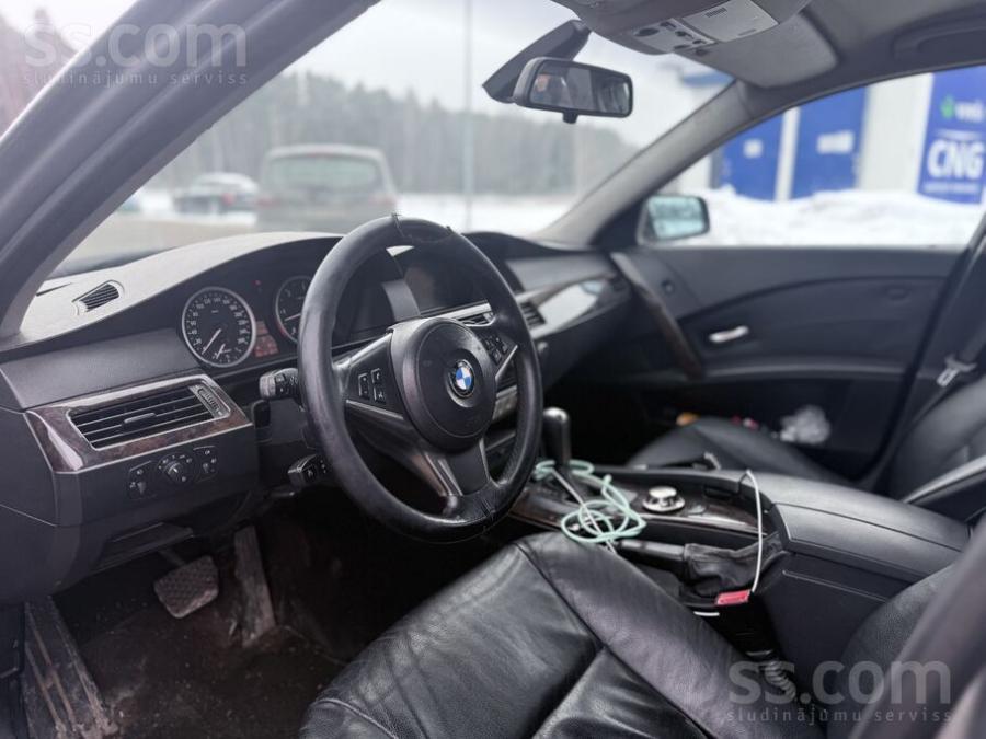 Серый БМВ 525 2004 в Рига, объемом двигателя 2.50 л и пробегом 0 тыс. км за 1999 €, фото 6 на AUTOMOTO.COM.LV