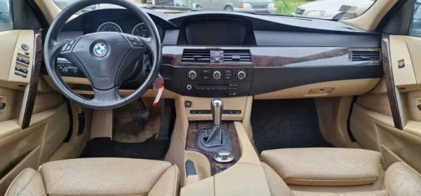 Pelēks BMW 525 2004 Valmiera, ar dzinēja tilpumu 2.50 L un nobraukumu 338 tūkst. km par 3100 €, foto 10 vietnē AUTOMOTO.COM.LV