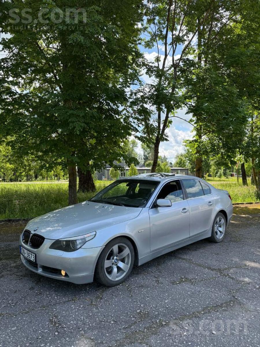 Pelēks BMW 525 2004 Rēzekne, ar dzinēja tilpumu 2.50 L un nobraukumu 401 tūkst. km par 2850 €, foto 7 vietnē AUTOMOTO.COM.LV