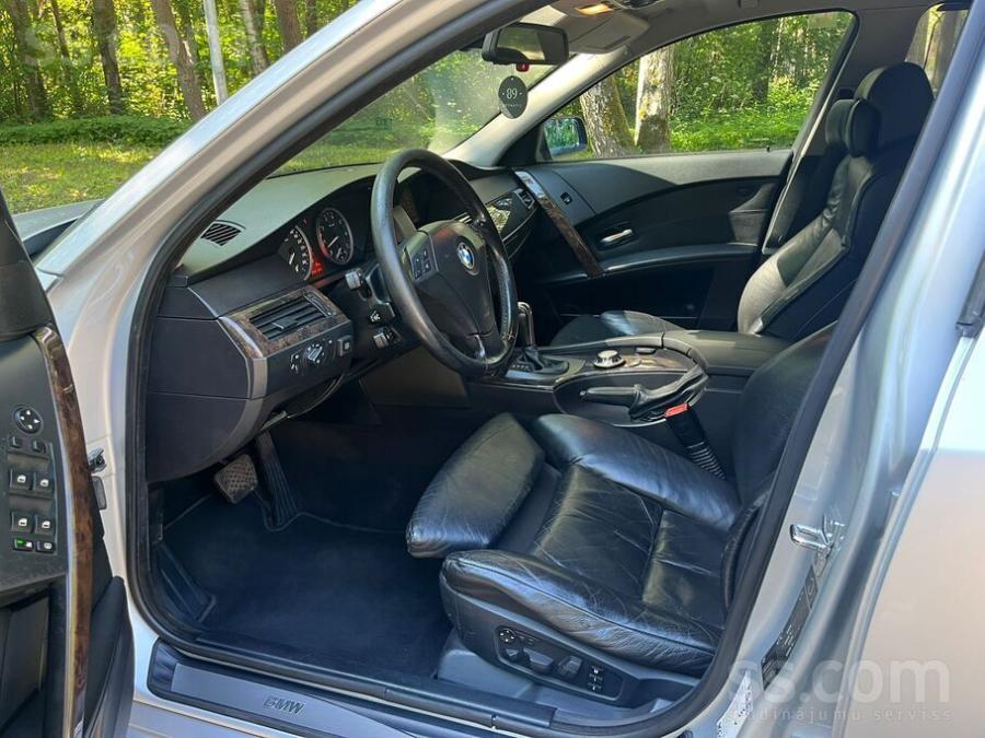 Pelēks BMW 525 2004 Rīga, ar dzinēja tilpumu 2.50 L un nobraukumu 0 tūkst. km par 3799 €, foto 10 vietnē AUTOMOTO.COM.LV