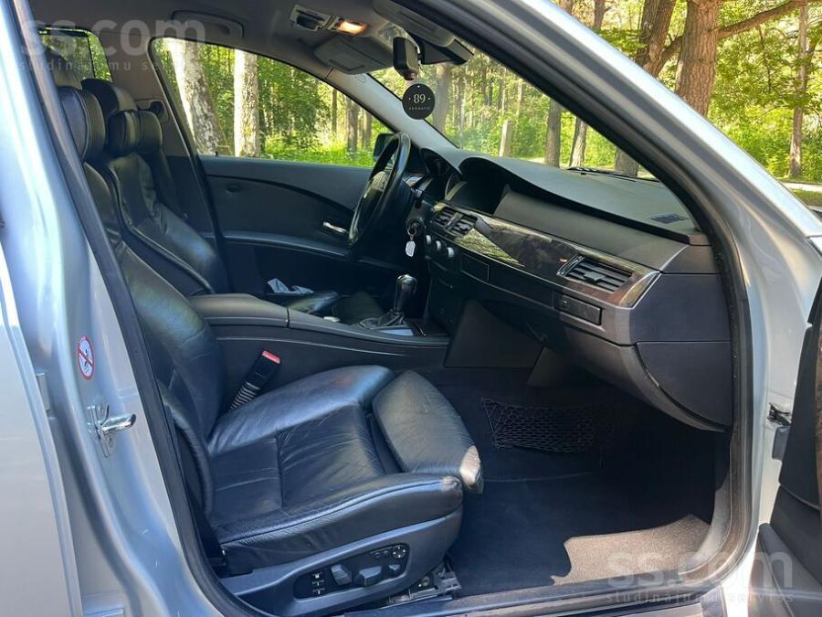 Pelēks BMW 525 2004 Rīga, ar dzinēja tilpumu 2.50 L un nobraukumu 0 tūkst. km par 3799 €, foto 20 vietnē AUTOMOTO.COM.LV