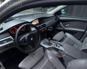 Pelēks BMW 525 2004 Rīga, ar dzinēja tilpumu 2.50 L un nobraukumu 446 tūkst. km par 5500 €, foto 10 vietnē AUTOMOTO.COM.LV