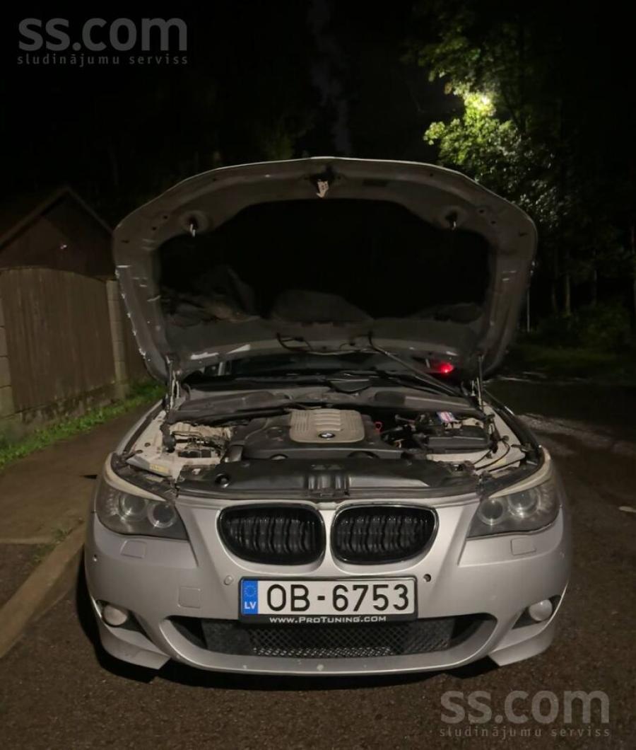 Pelēks BMW 525 2004 Rīga, ar dzinēja tilpumu 2.50 L un nobraukumu 446 tūkst. km par 5500 €, foto 12 vietnē AUTOMOTO.COM.LV