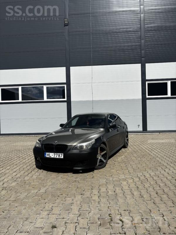 Grey BMW 525 2004 in Balvi, with an engine capacity of 2.50 L and mileage of 355 thousand km for 2350 €, photo 1 on AUTOMOTO.COM.LV