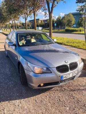 Grey BMW 525 2004 in Siauliai, with an engine capacity of 2.17 L and mileage of 348 thousand km for 2700 €, photo  on AUTOMOTO.COM.LV