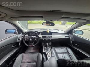 Grey BMW 525 2004 in Riga, with an engine capacity of 2.50 L and mileage of 0 thousand km for 2500 €, photo 8 on AUTOMOTO.COM.LV