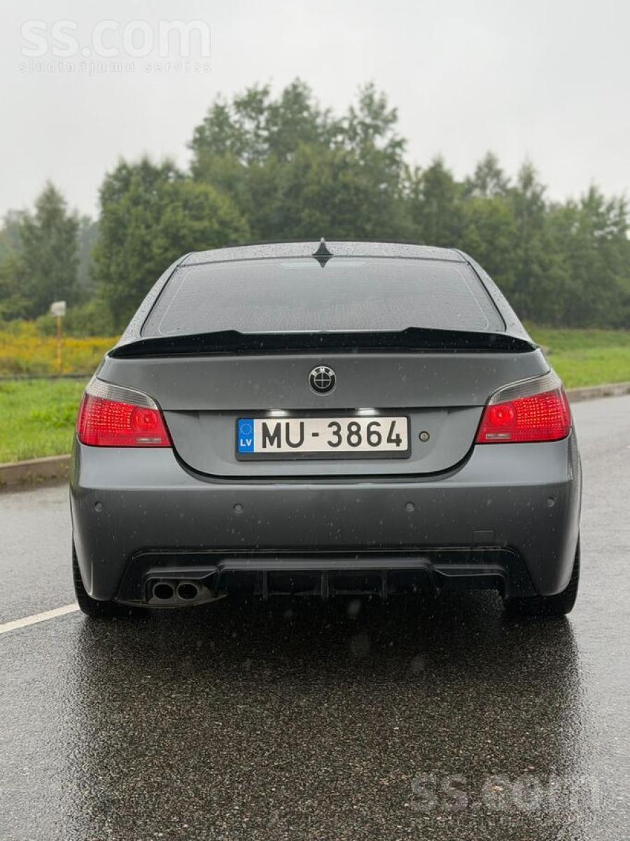 Grey BMW 525 2004 in Rezekne, with an engine capacity of 2.50 L and mileage of 462 thousand km for 3800 €, photo 3 on AUTOMOTO.COM.LV