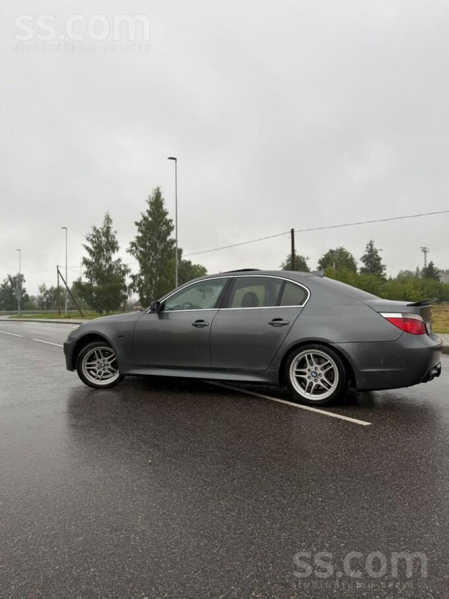 Grey BMW 525 2004 in Rezekne, with an engine capacity of 2.50 L and mileage of 462 thousand km for 3800 €, photo 5 on AUTOMOTO.COM.LV