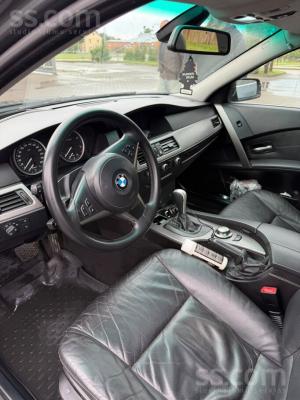 Grey BMW 525 2004 in Rezekne, with an engine capacity of 2.50 L and mileage of 462 thousand km for 3800 €, photo 7 on AUTOMOTO.COM.LV
