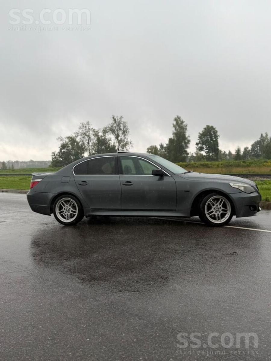 Grey BMW 525 2004 in Rezekne, with an engine capacity of 2.50 L and mileage of 462 thousand km for 3800 €, photo 10 on AUTOMOTO.COM.LV
