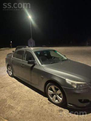 Grey BMW 525 2004 in Rezekne, with an engine capacity of 2.50 L and mileage of 462 thousand km for 3800 €, photo 13 on AUTOMOTO.COM.LV