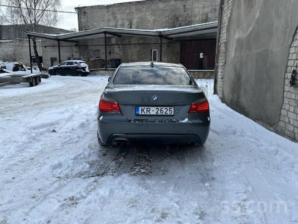 Grey BMW 525 2005 in Jelgava, with an engine capacity of 2.50 L and mileage of 278 thousand km for 4500 €, photo 4 on AUTOMOTO.COM.LV