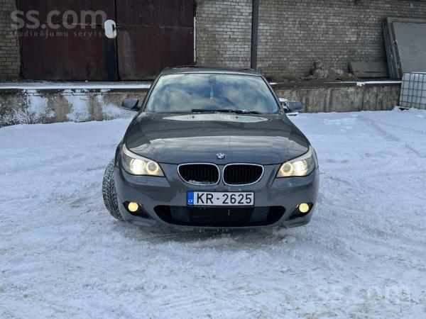 Grey BMW 525 2005 in Jelgava, with an engine capacity of 2.50 L and mileage of 278 thousand km for 4500 €, photo 6 on AUTOMOTO.COM.LV