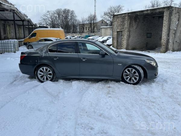 Grey BMW 525 2005 in Jelgava, with an engine capacity of 2.50 L and mileage of 278 thousand km for 4500 €, photo 8 on AUTOMOTO.COM.LV