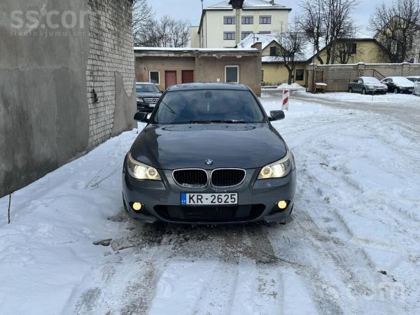 Grey BMW 525 2005 in Jelgava, with an engine capacity of 2.50 L and mileage of 278 thousand km for 4500 €, photo 9 on AUTOMOTO.COM.LV