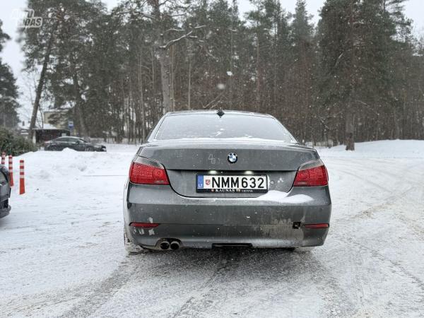 Grey BMW 525 2005 in Kaunas, with an engine capacity of 2.50 L and mileage of 444 thousand km for 2650 €, photo 4 on AUTOMOTO.COM.LV