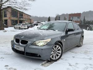 Grey BMW 525 2005 in Kaunas, with an engine capacity of 2.50 L and mileage of 444 thousand km for 2650 €, photo 7 on AUTOMOTO.COM.LV