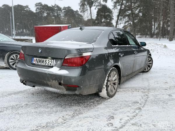Grey BMW 525 2005 in Kaunas, with an engine capacity of 2.50 L and mileage of 444 thousand km for 2650 €, photo 9 on AUTOMOTO.COM.LV
