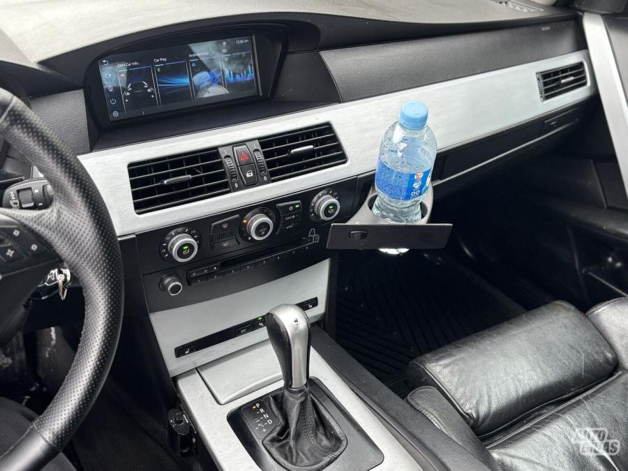 Grey BMW 525 2005 in Kaunas, with an engine capacity of 2.50 L and mileage of 400 thousand km for 2500 €, photo 11 on AUTOMOTO.COM.LV