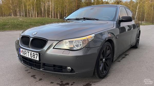 Pelēks BMW 525 2005 Kauņa, ar dzinēja tilpumu 2.50 L un nobraukumu 222 tūkst. km par 2050 €, foto 7 vietnē AUTOMOTO.COM.LV