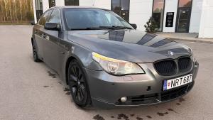 Grey BMW 525 2005 in Kaunas, with an engine capacity of 2.50 L and mileage of 222 thousand km for 2050 €, photo 9 on AUTOMOTO.COM.LV