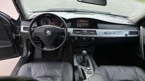 Grey BMW 525 2005 in Kaunas, with an engine capacity of 2.50 L and mileage of 222 thousand km for 2050 €, photo 13 on AUTOMOTO.COM.LV