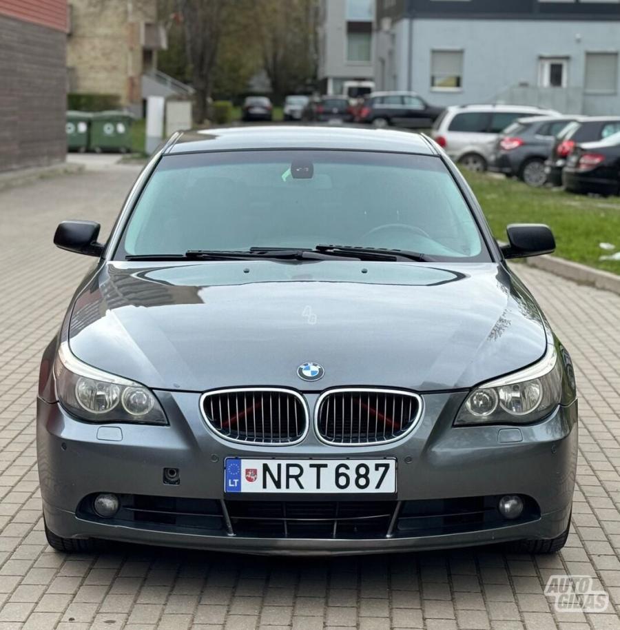 Pelēks BMW 525 2005 Kauņa, ar dzinēja tilpumu 2.50 L un nobraukumu 222 tūkst. km par 1900 €, foto 7 vietnē AUTOMOTO.COM.LV