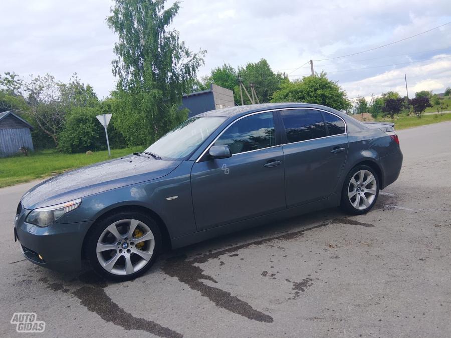 Grey BMW 525 2005 in Silale, with an engine capacity of 2.50 L and mileage of 370 thousand km for 3300 €, photo 4 on AUTOMOTO.COM.LV