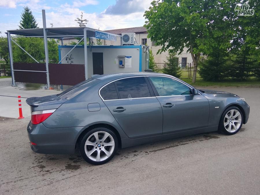 Grey BMW 525 2005 in Silale, with an engine capacity of 2.50 L and mileage of 370 thousand km for 3300 €, photo 5 on AUTOMOTO.COM.LV