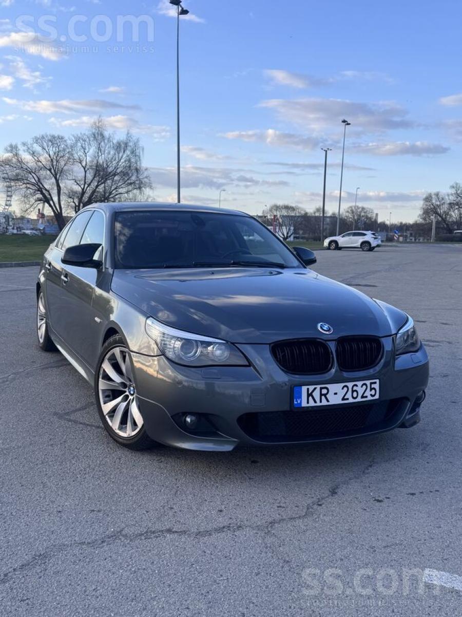 Pelēks BMW 525 2005 Rīga, ar dzinēja tilpumu 2.50 L un nobraukumu 283 tūkst. km par 4800 €, foto 1 vietnē AUTOMOTO.COM.LV