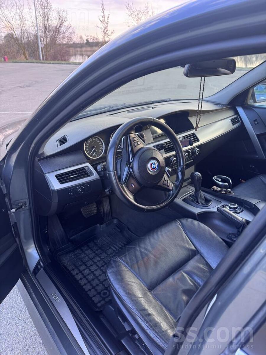 Pelēks BMW 525 2005 Rīga, ar dzinēja tilpumu 2.50 L un nobraukumu 283 tūkst. km par 4800 €, foto 8 vietnē AUTOMOTO.COM.LV