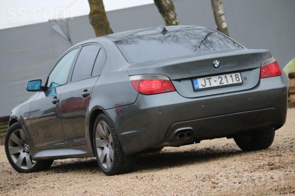 Pelēks BMW 525 2005 Rīga, ar dzinēja tilpumu 2.50 L un nobraukumu 355 tūkst. km par 3999 €, foto 2 vietnē AUTOMOTO.COM.LV