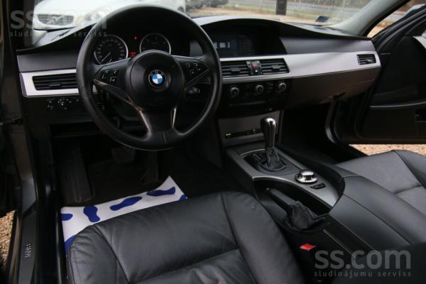 Pelēks BMW 525 2005 Rīga, ar dzinēja tilpumu 2.50 L un nobraukumu 355 tūkst. km par 3999 €, foto 9 vietnē AUTOMOTO.COM.LV