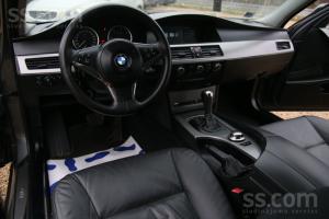 Grey BMW 525 2005 in Riga, with an engine capacity of 2.50 L and mileage of 355 thousand km for 3999 €, photo 10 on AUTOMOTO.COM.LV