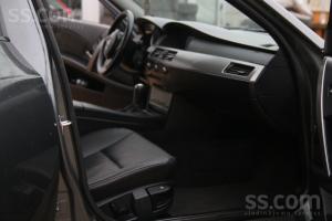 Grey BMW 525 2005 in Riga, with an engine capacity of 2.50 L and mileage of 355 thousand km for 3999 €, photo 16 on AUTOMOTO.COM.LV