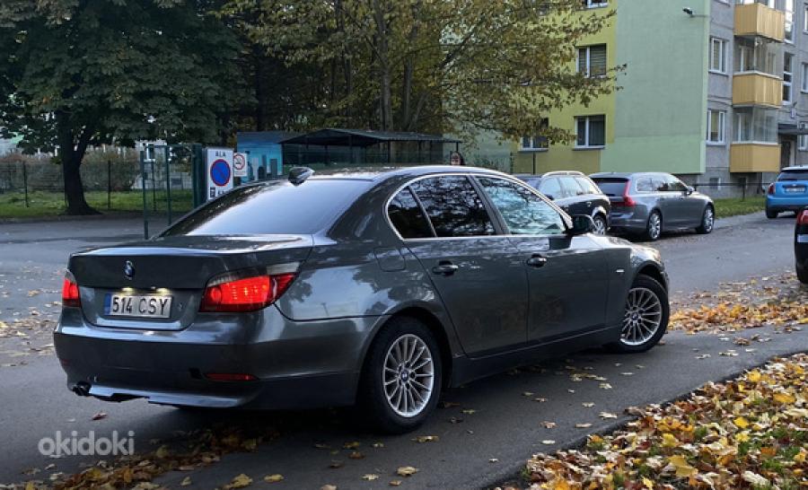 Grey BMW 525 2005 in Tallinn, with an engine capacity of 2.50 L and mileage of 456 thousand km for 3500 €, photo 6 on AUTOMOTO.COM.LV