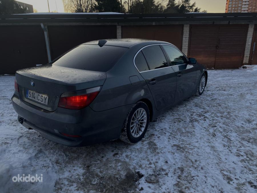 Grey BMW 525 2005 in Tallinn, with an engine capacity of 2.50 L and mileage of 456 thousand km for 3500 €, photo 14 on AUTOMOTO.COM.LV