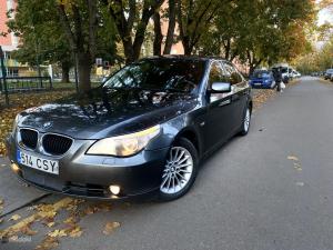 Grey BMW 525 2005 in Tallinn, with an engine capacity of 2.50 L and mileage of 456 thousand km for 3500 €, photo 18 on AUTOMOTO.COM.LV
