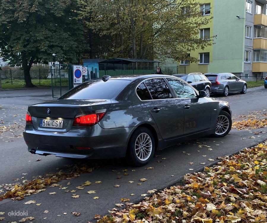 Grey BMW 525 2005 in Tallinn, with an engine capacity of 2.50 L and mileage of 456 thousand km for 3500 €, photo 19 on AUTOMOTO.COM.LV