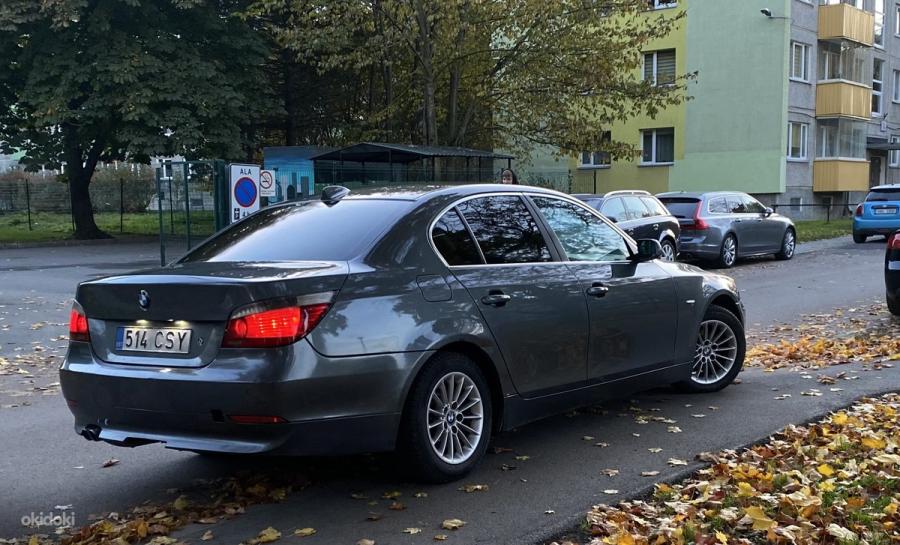 Grey BMW 525 2005 in Tallinn, with an engine capacity of 2.50 L and mileage of 456 thousand km for 3500 €, photo 20 on AUTOMOTO.COM.LV