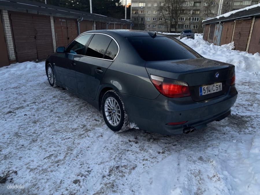 Grey BMW 525 2005 in Tallinn, with an engine capacity of 2.50 L and mileage of 456 thousand km for 3500 €, photo 25 on AUTOMOTO.COM.LV