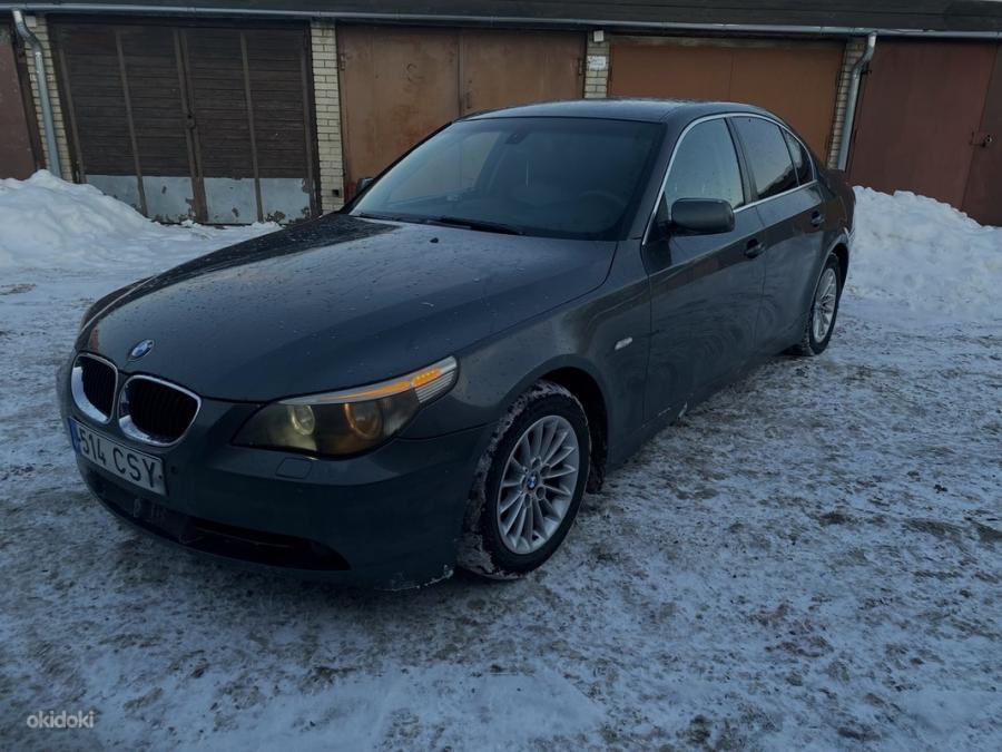 Grey BMW 525 2005 in Tallinn, with an engine capacity of 2.50 L and mileage of 456 thousand km for 3500 €, photo 26 on AUTOMOTO.COM.LV