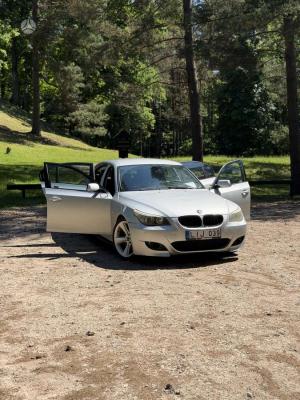Pelēks BMW 525 2005 Viļņa, ar dzinēja tilpumu 2.50 L un nobraukumu 380 tūkst. km par 4000 €, foto 8 vietnē AUTOMOTO.COM.LV