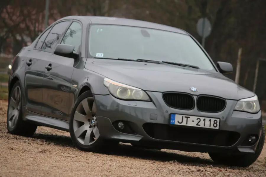 Pelēks BMW 525 2005 Rīga, ar dzinēja tilpumu 2.50 L un nobraukumu 356 tūkst. km par 3999 €, foto 5 vietnē AUTOMOTO.COM.LV