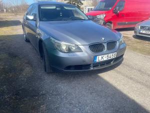 Grey BMW 525 2005 in Riga, with an engine capacity of 2.50 L and mileage of 0 thousand km for 3200 €, photo  on AUTOMOTO.COM.LV
