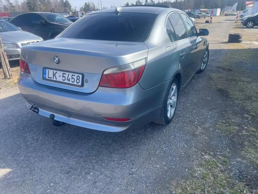 Серый БМВ 525 2005 в Рига, объемом двигателя 2.50 л и пробегом 0 тыс. км за 3200 €, фото 5 на AUTOMOTO.COM.LV