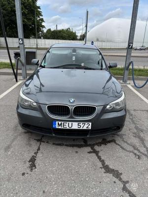 Grey BMW 525 2005 in Klaipeda, with an engine capacity of 2.50 L and mileage of 440 thousand km for 2800 €, photo  on AUTOMOTO.COM.LV